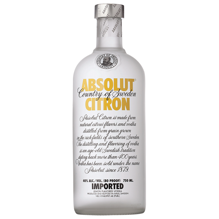Absolut citron | TheCocktailDB.com